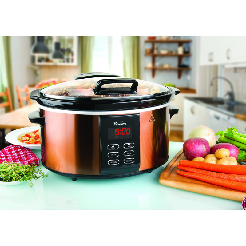 Euro Cuisine 6 Qt. Electric Slow Cooker & Reviews | Wayfair