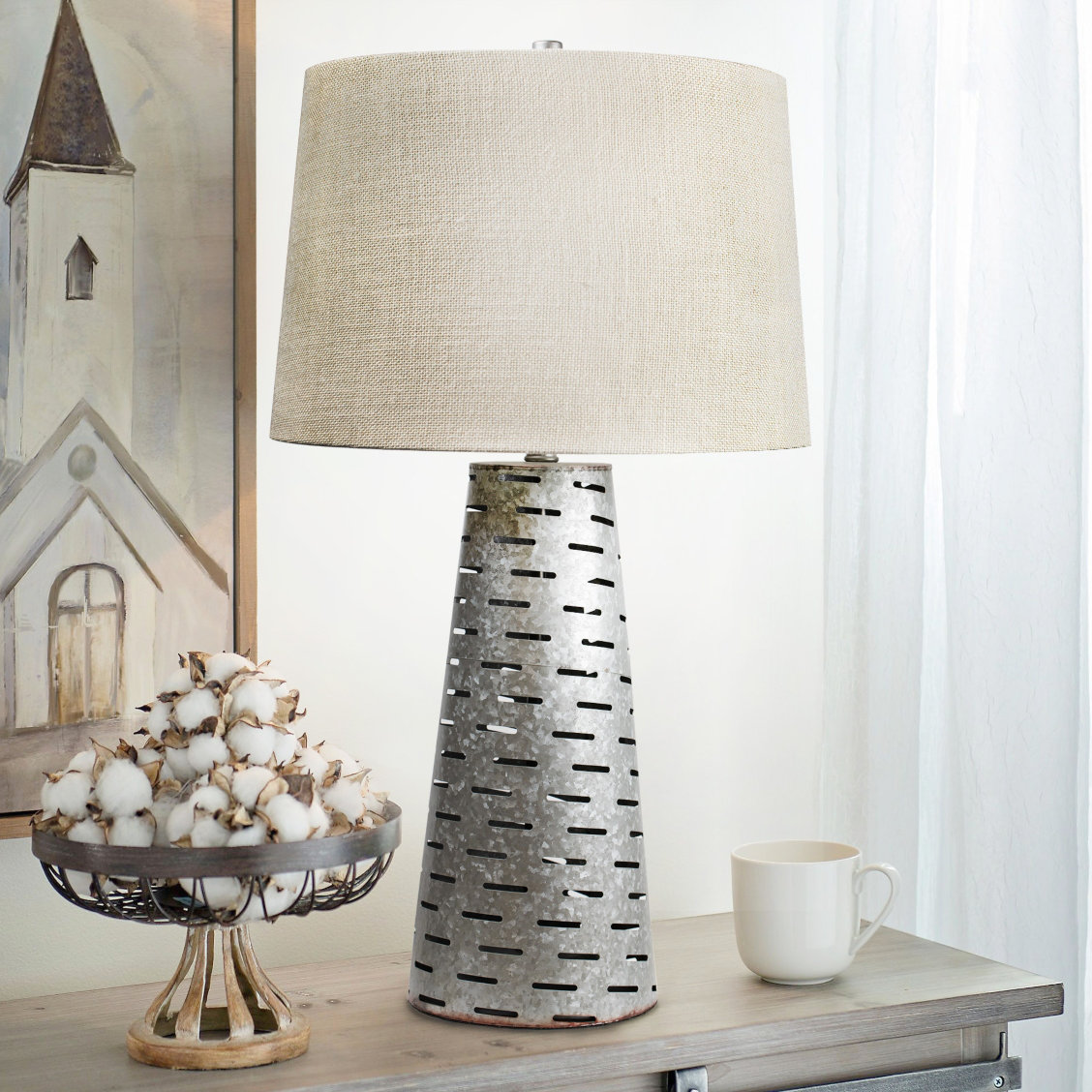 17 Stories Spaulding Metal Table Lamp & Reviews | Wayfair