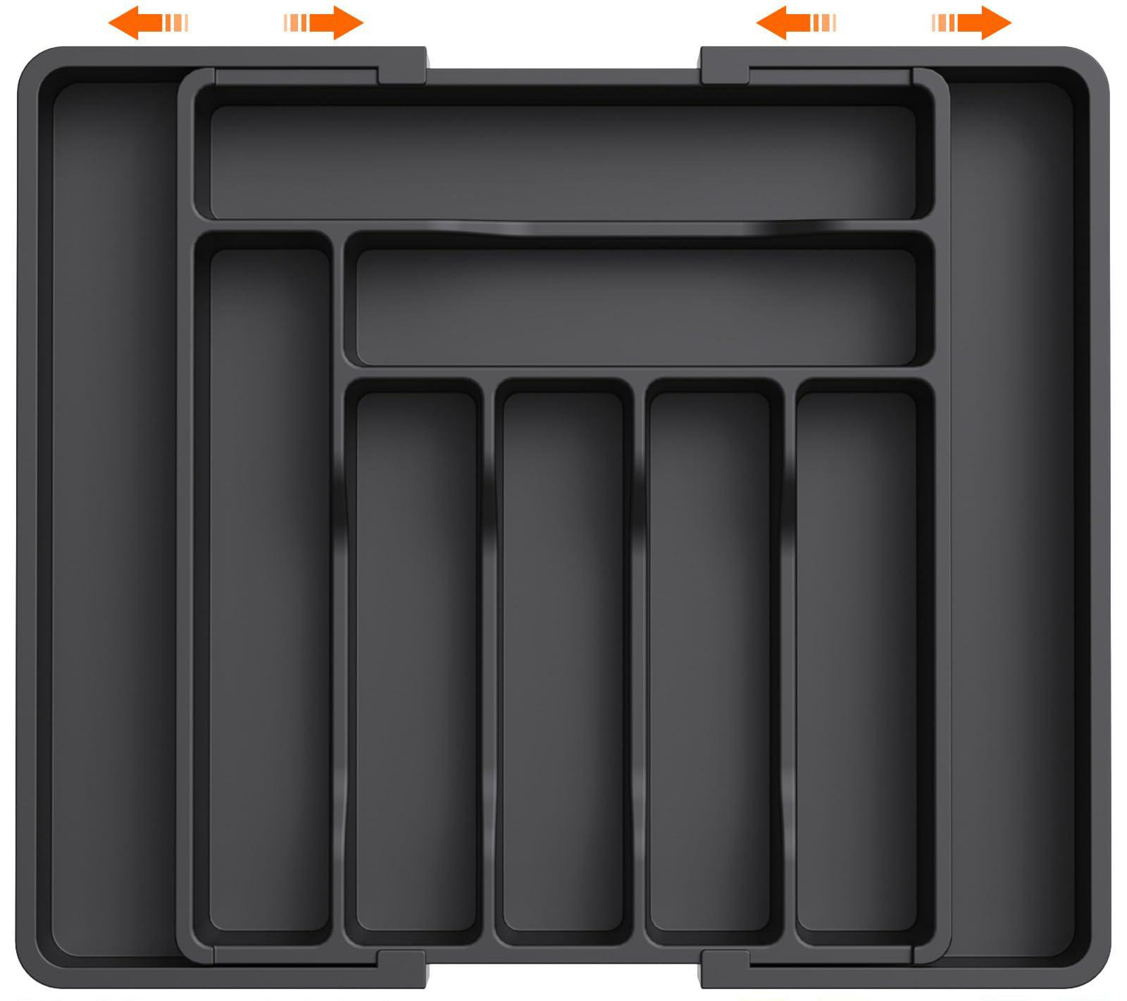 Rebrilliant Silverware Drawer Organizer, Expandable Utensil Organizer ...