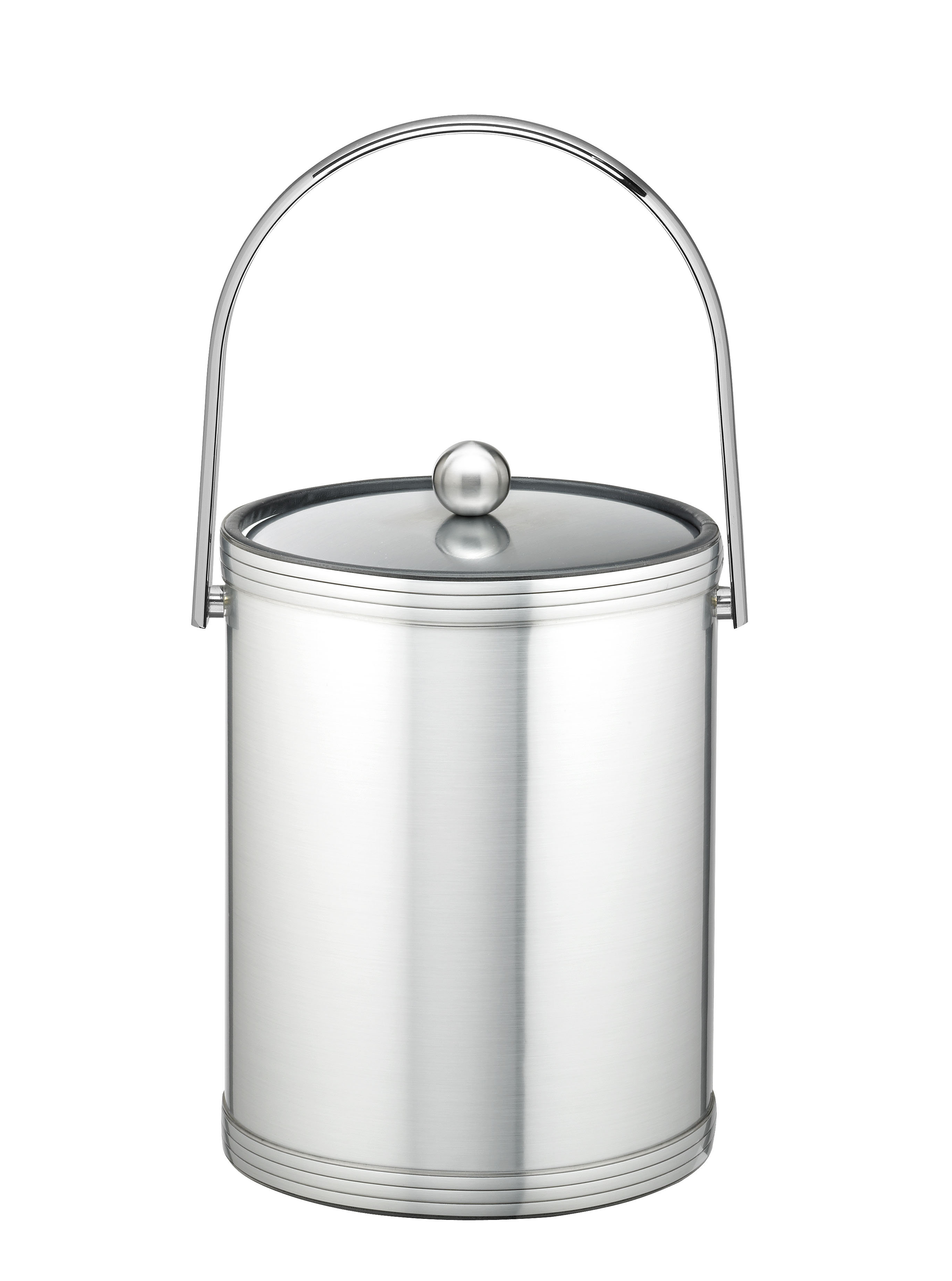House of Hampton® Dajavette Ice Bucket with Metal Cover | Wayfair