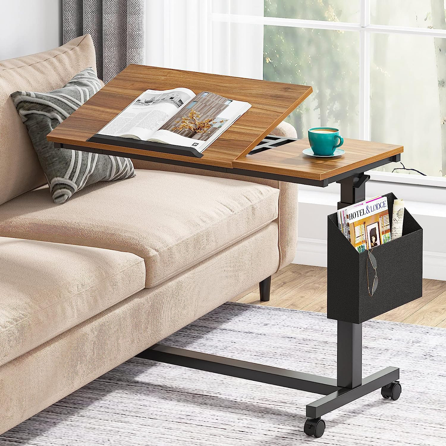 Inbox Zero Ellzey Adjustable End Table & Reviews - Wayfair Canada