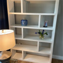 Hykkon Jago 173cm H x 120cm W Geometric Bookcase & Reviews | Wayfair.co.uk