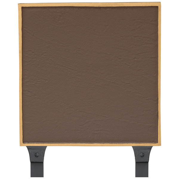 Montague Metal Products Classic Square Large Two Line Address Sign ...