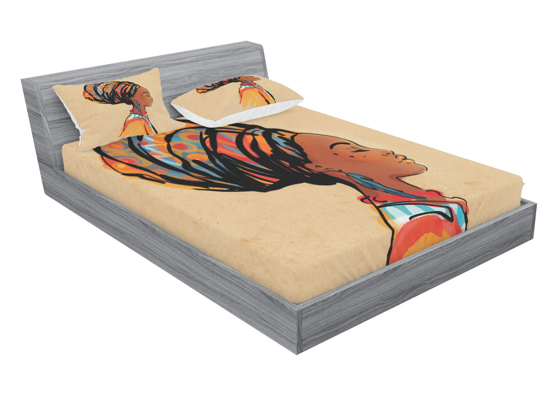 Ambesonne African Sheet Set | Wayfair