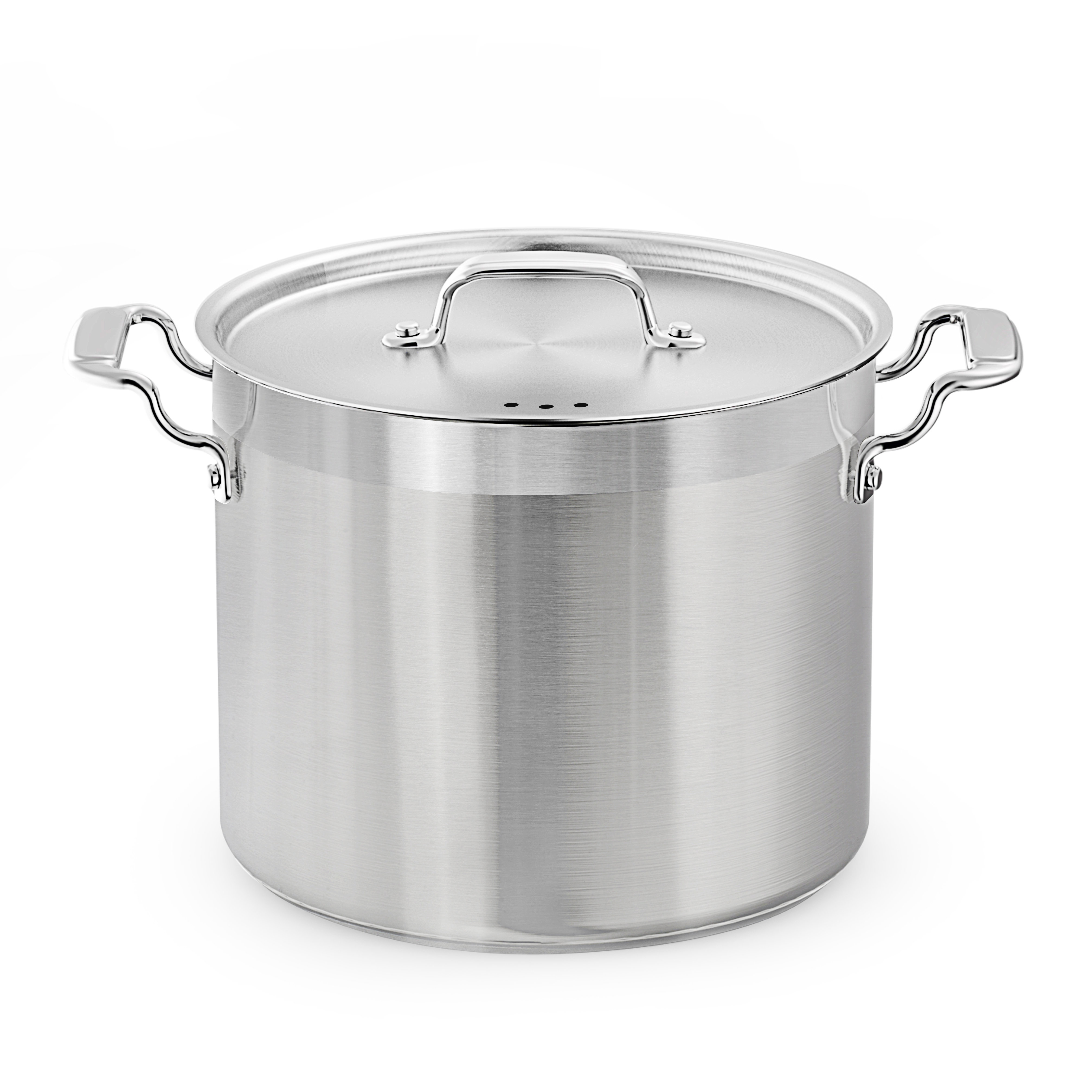 NutriChef Stainless Steel Stock Pot with Lid - Wayfair Canada
