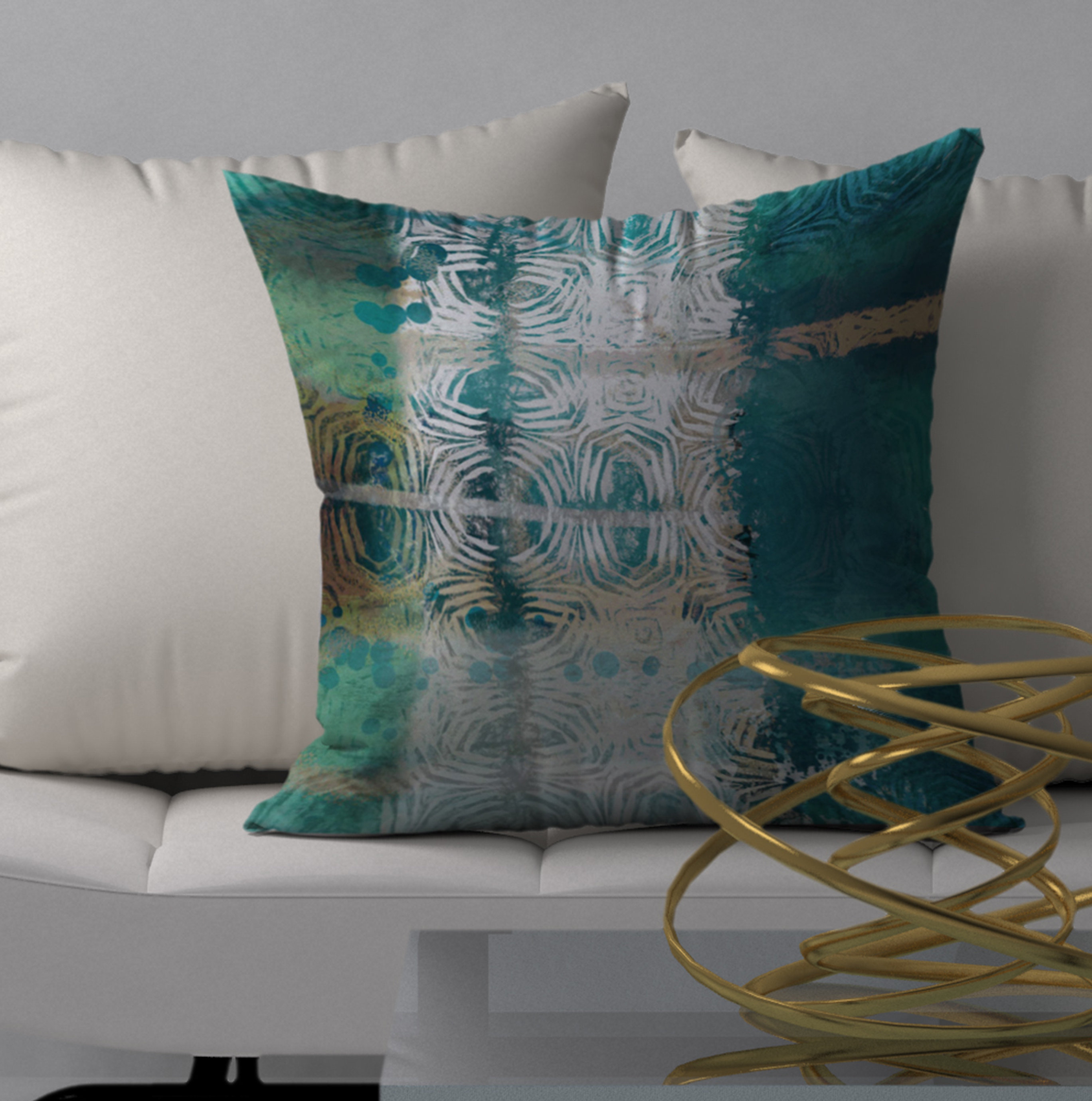 LeRoi Products Popular Singular Square Pillow Cover & Insert | Wayfair