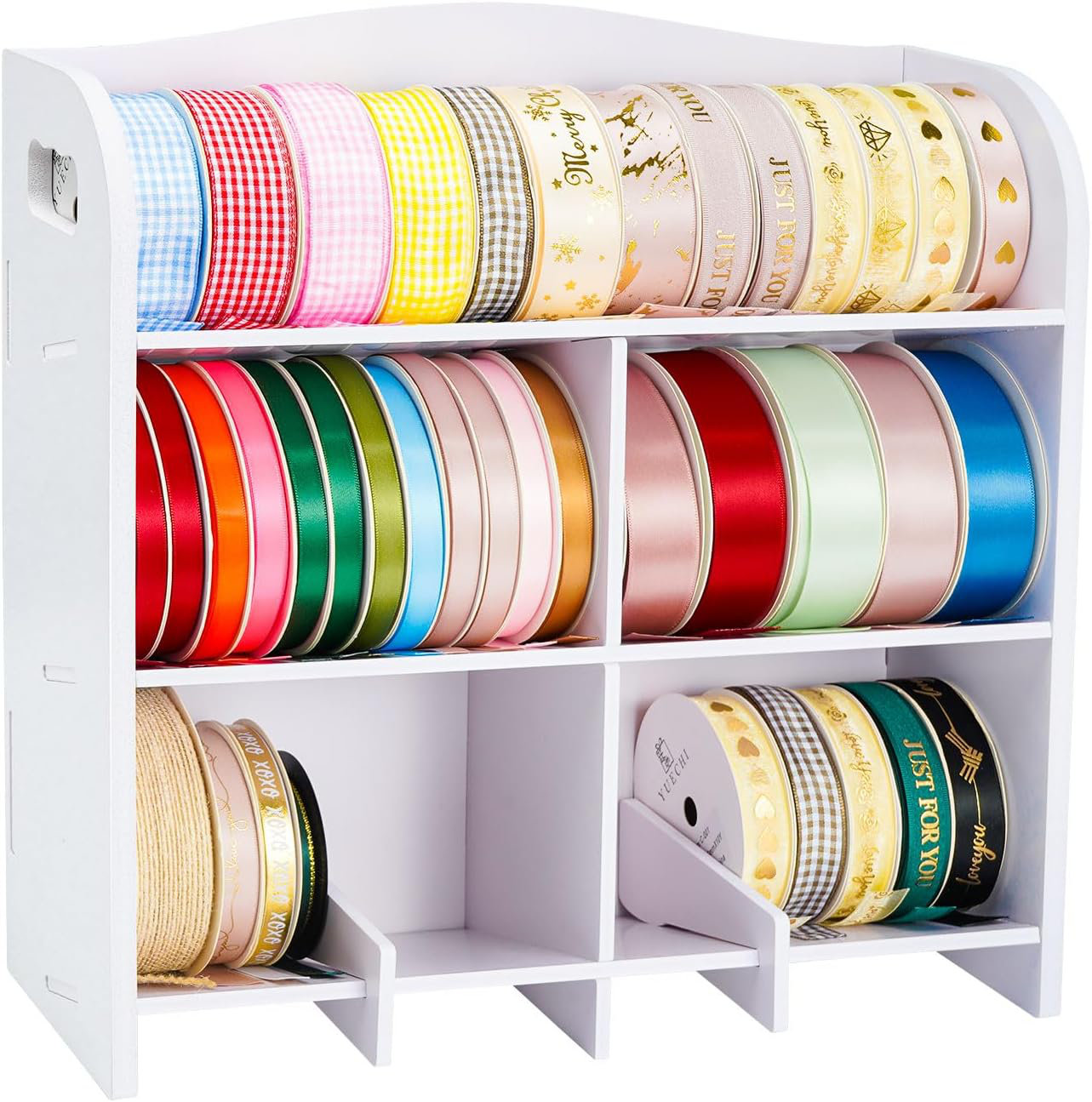 Latitude Run® Wall-Mountable Ribbon Holder Spool Dispenser For Caft ...