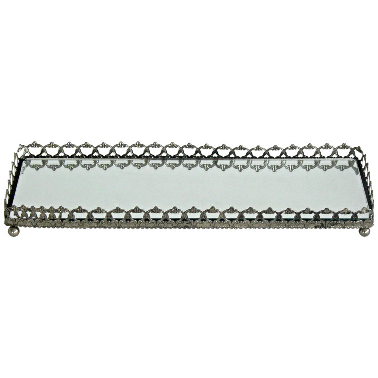 Lily Manor Rosa Metal Tray & Reviews | Wayfair.co.uk