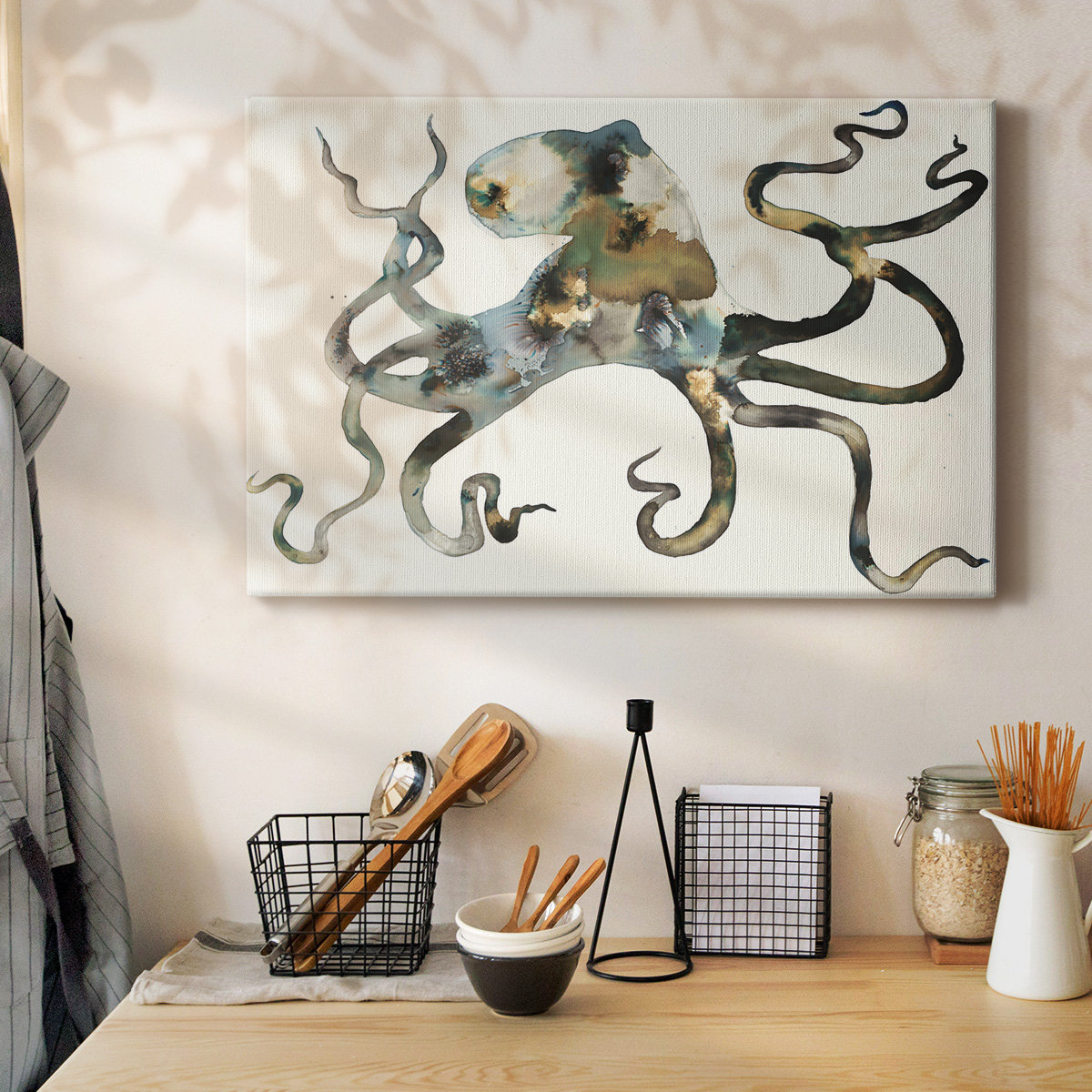 Beachcrest Home™ Octo-Gallery Wrapped Canvas | Wayfair