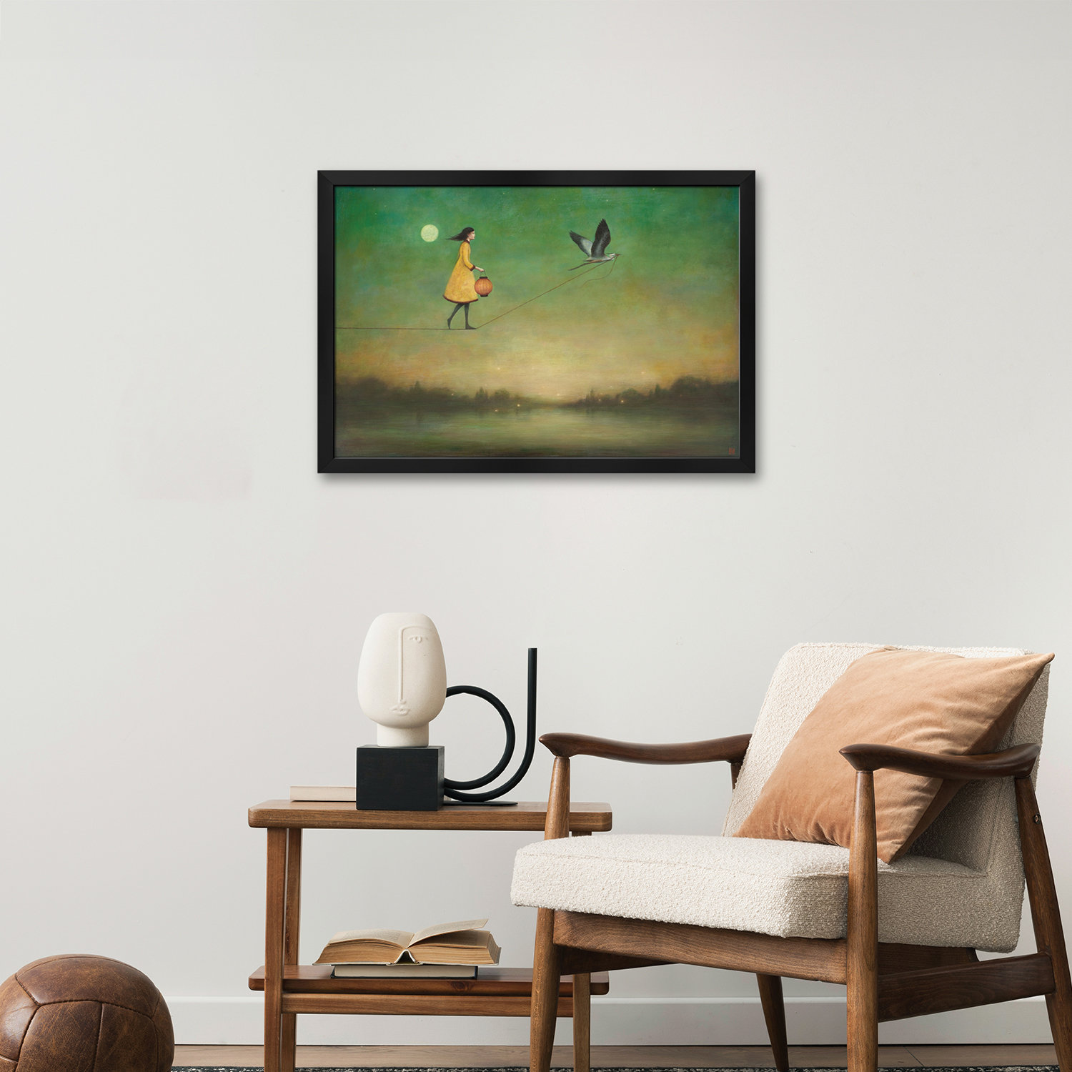 Lark Manor Blue Moon Expedition Premium Framed Poster by Duy Huynh ...