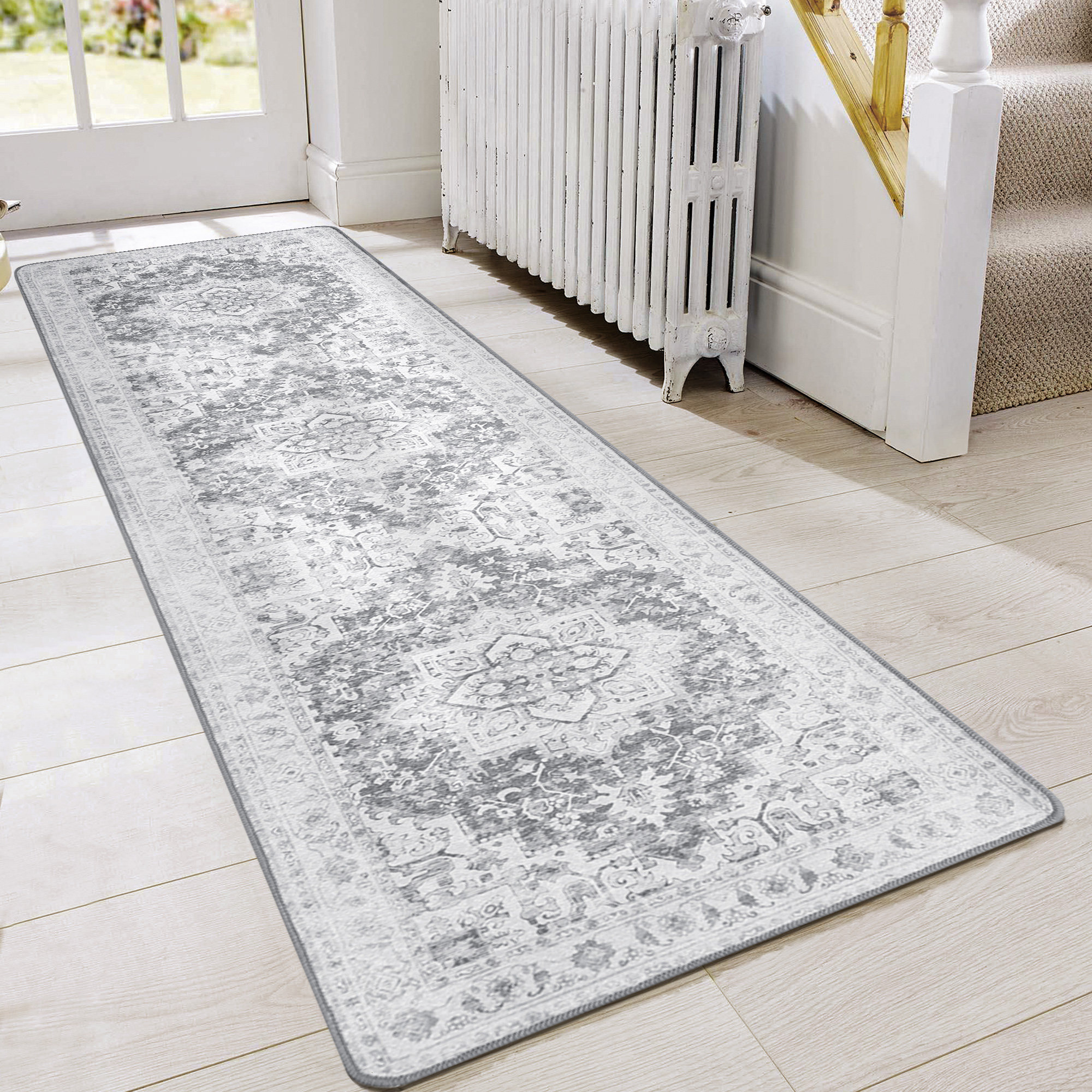 Bungalow Rose Nathalya Area Rug for Living Room Machine Washable Rugs ...