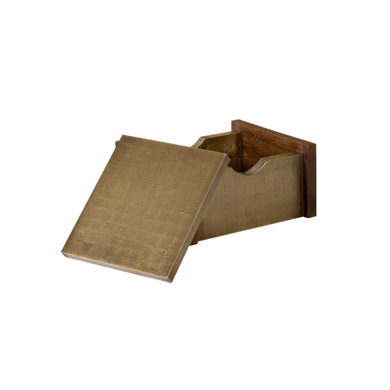 Loon Peak® Wood Decorative Box | Wayfair
