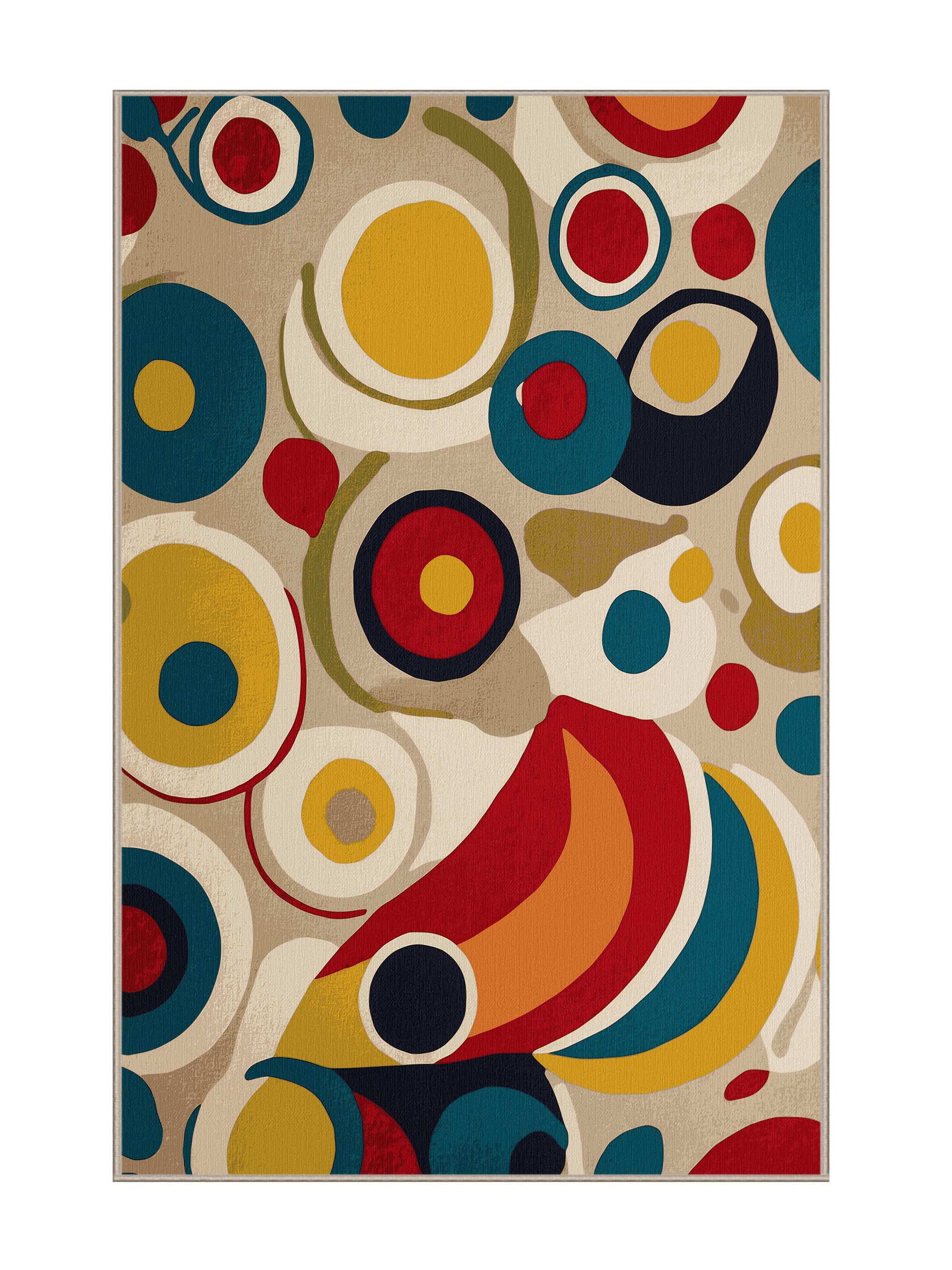 Winston Porter Bold Bounce Rug | Wayfair