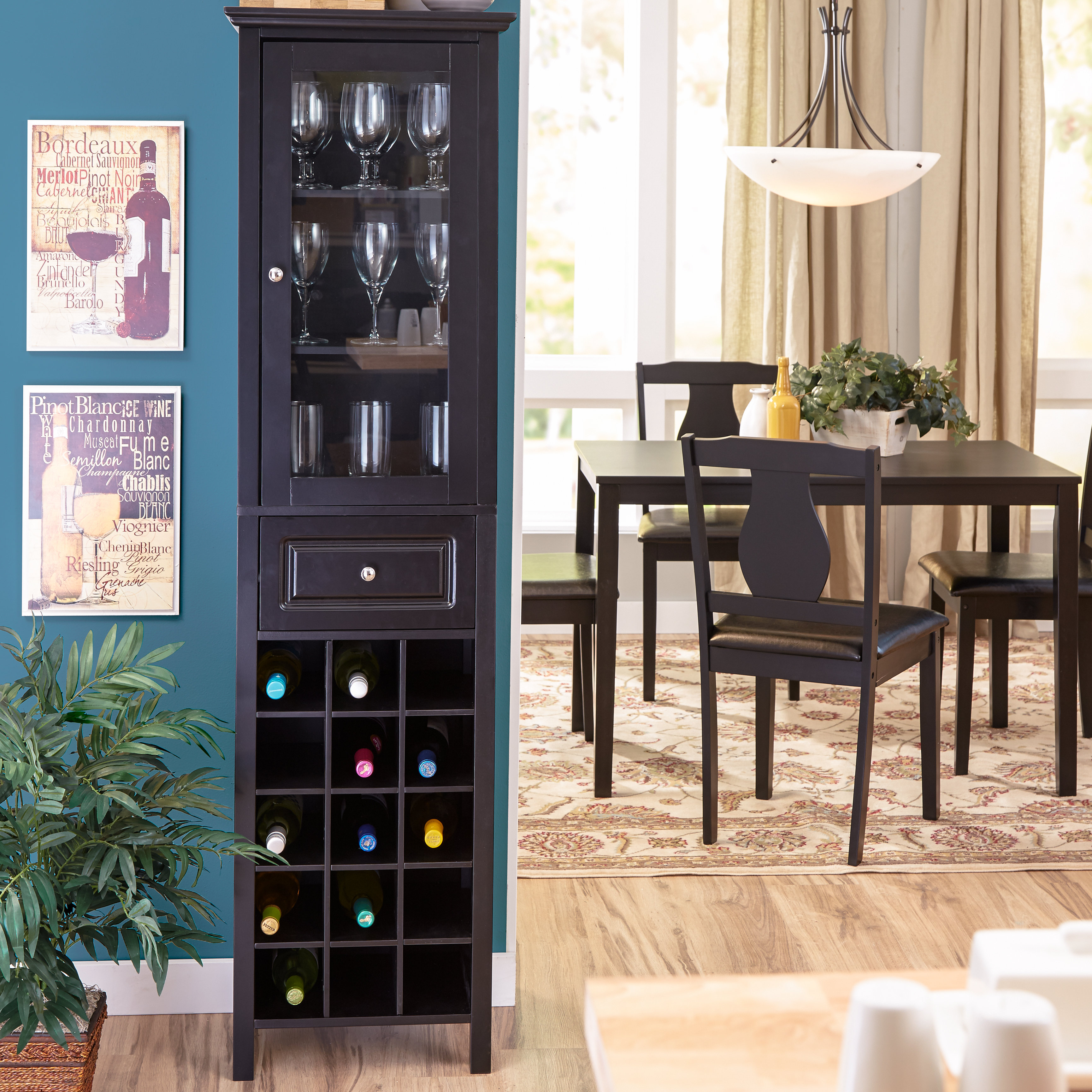 Andover Mills™ Burley Bar with Wine Storage & Reviews | Wayfair