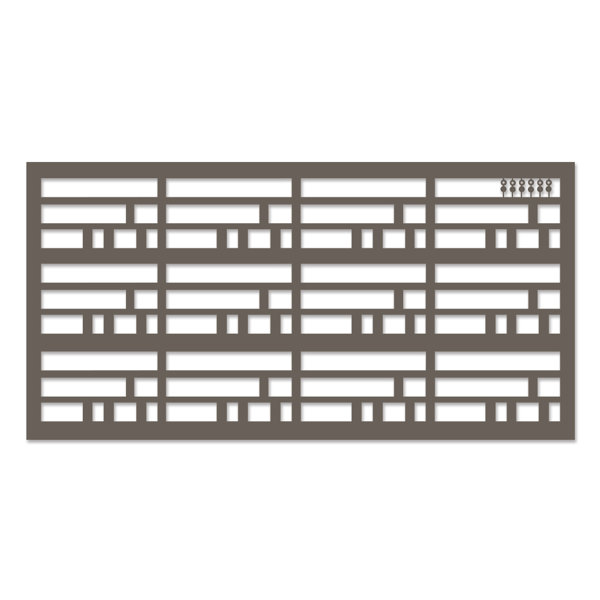 Grid Axcents 2 ft. H x 4 ft. W Polyethylene Privacy Screen & Reviews ...