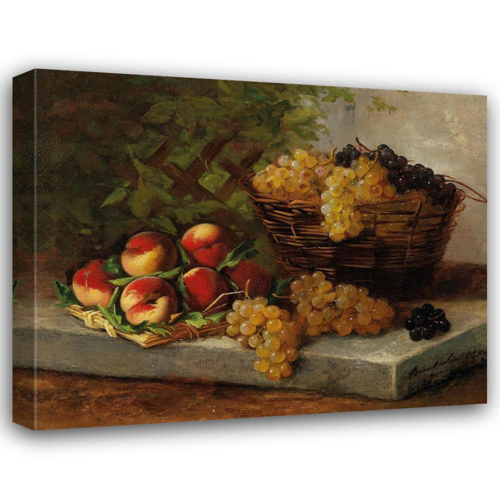 Astoria Grand "Fruit Still Life" by Arthur-Alfred Brunel De Neuville ...