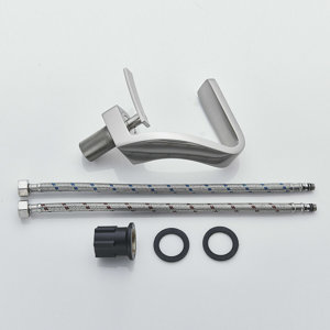 Senlesen Single-Hole Single-handle Bathroom Faucet & Reviews | Wayfair