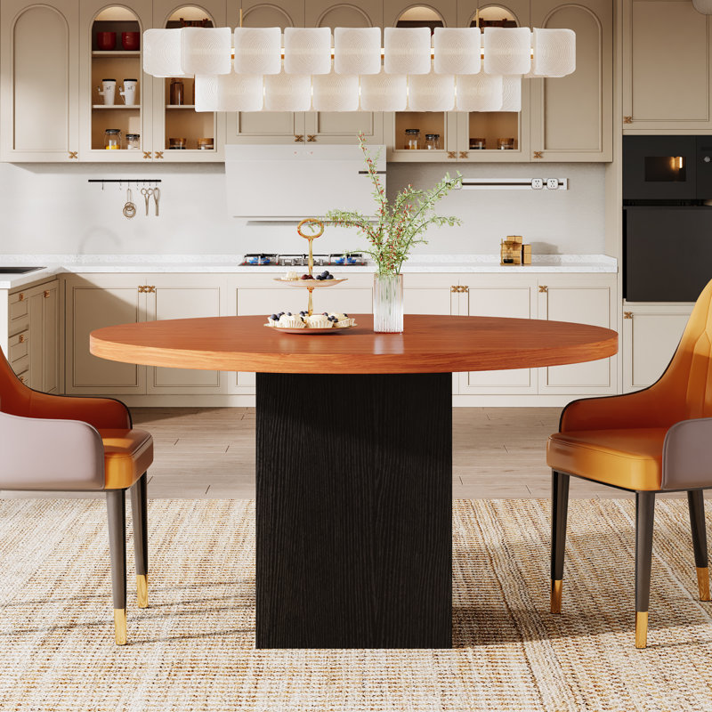 Ebern Designs 47 inch Round Dining Table | Wayfair