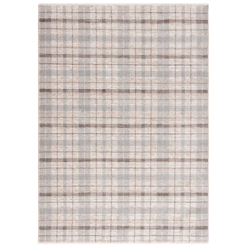 Safavieh Oxford Plaids 300 Performance Plaid Rug & Reviews | Wayfair