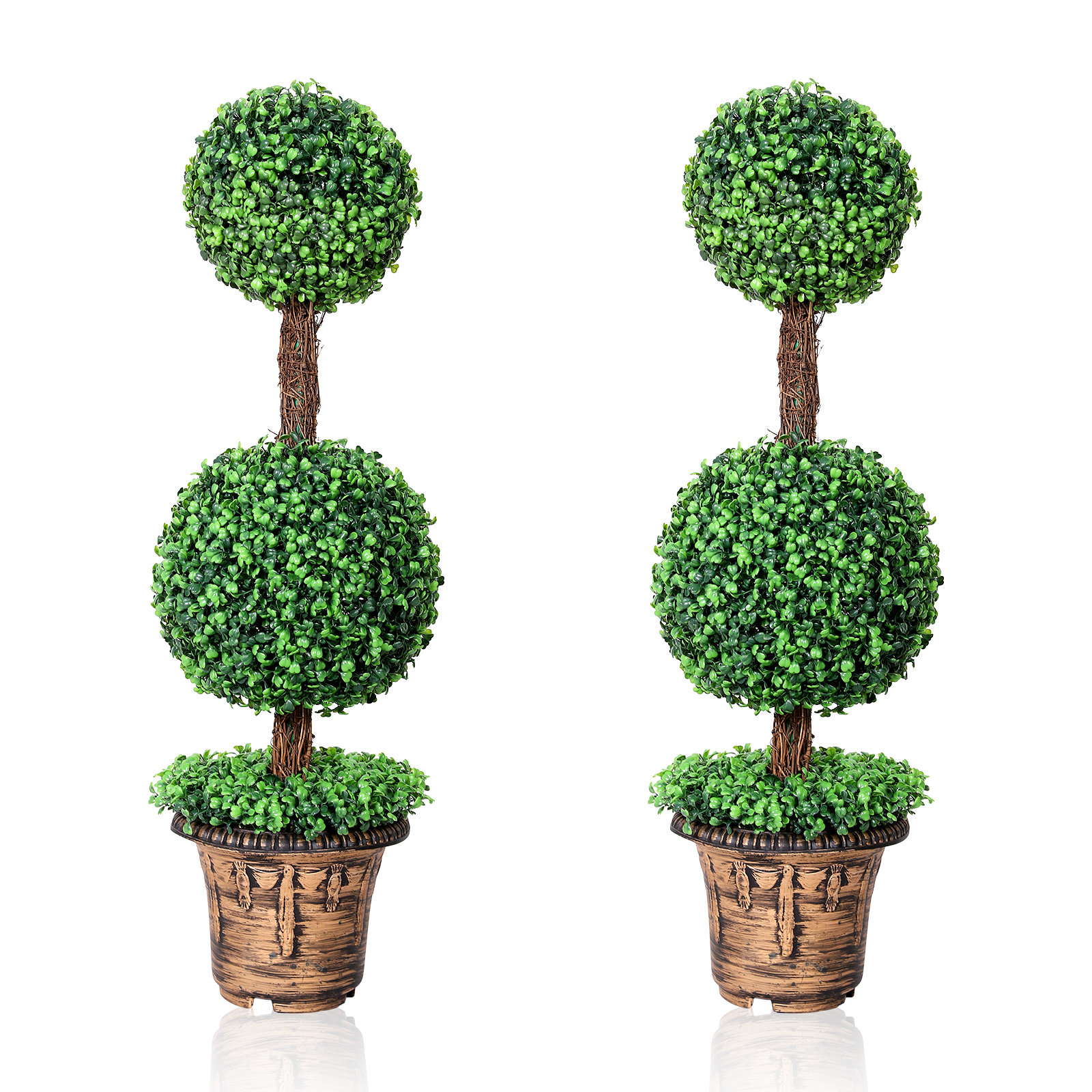 Primrue 36" Faux Boxwood Topiary in Pot & Reviews - Wayfair Canada