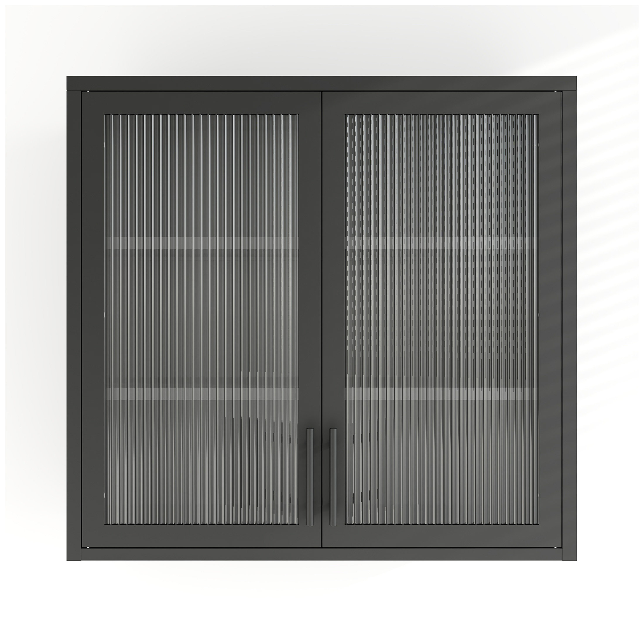 Corrigan Studio Retro Style Wall Mounted Cabinet Table-Top Storage ...