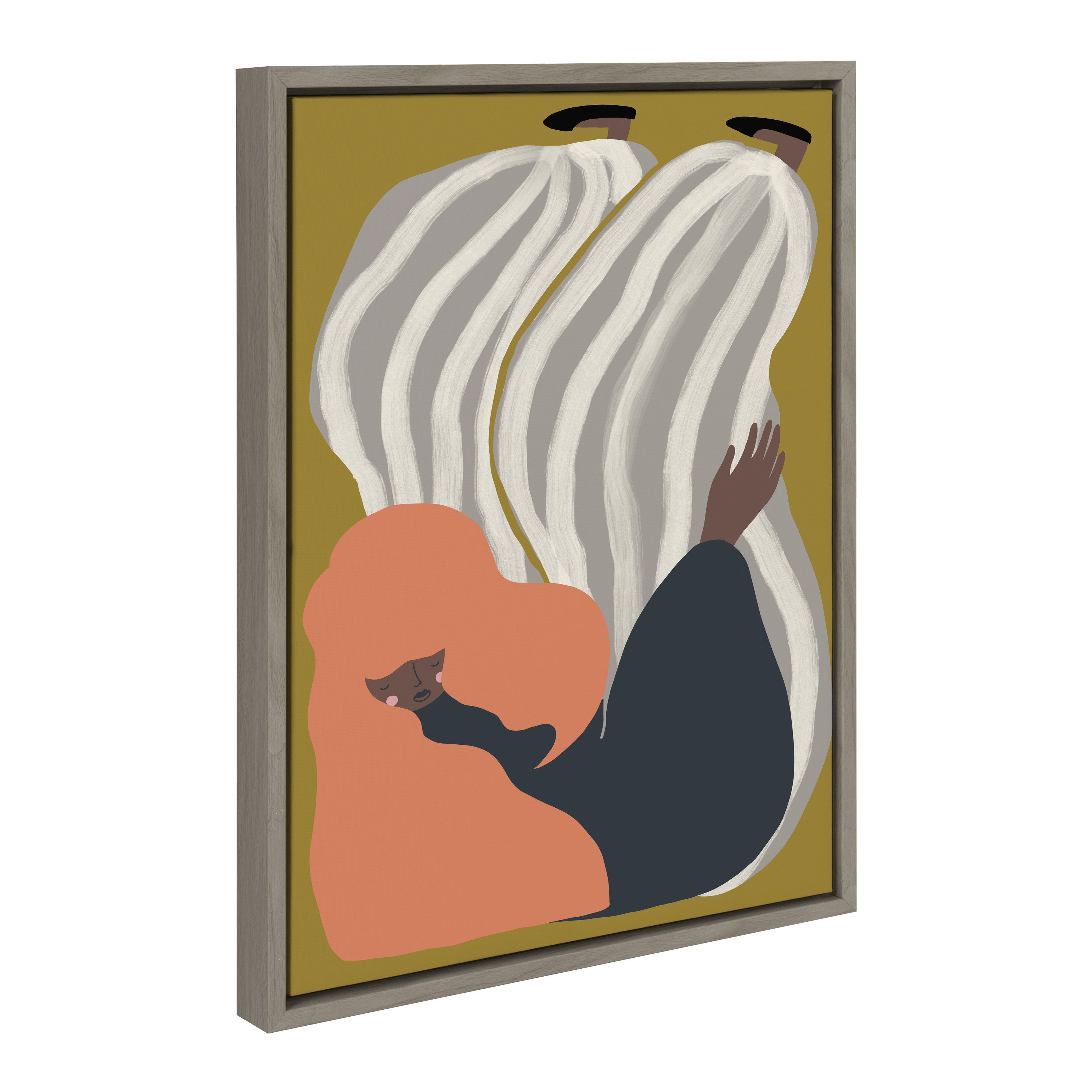 Corrigan Studio® Sylvie Quarantine Series Portrait 2 Framed Canvas By ...