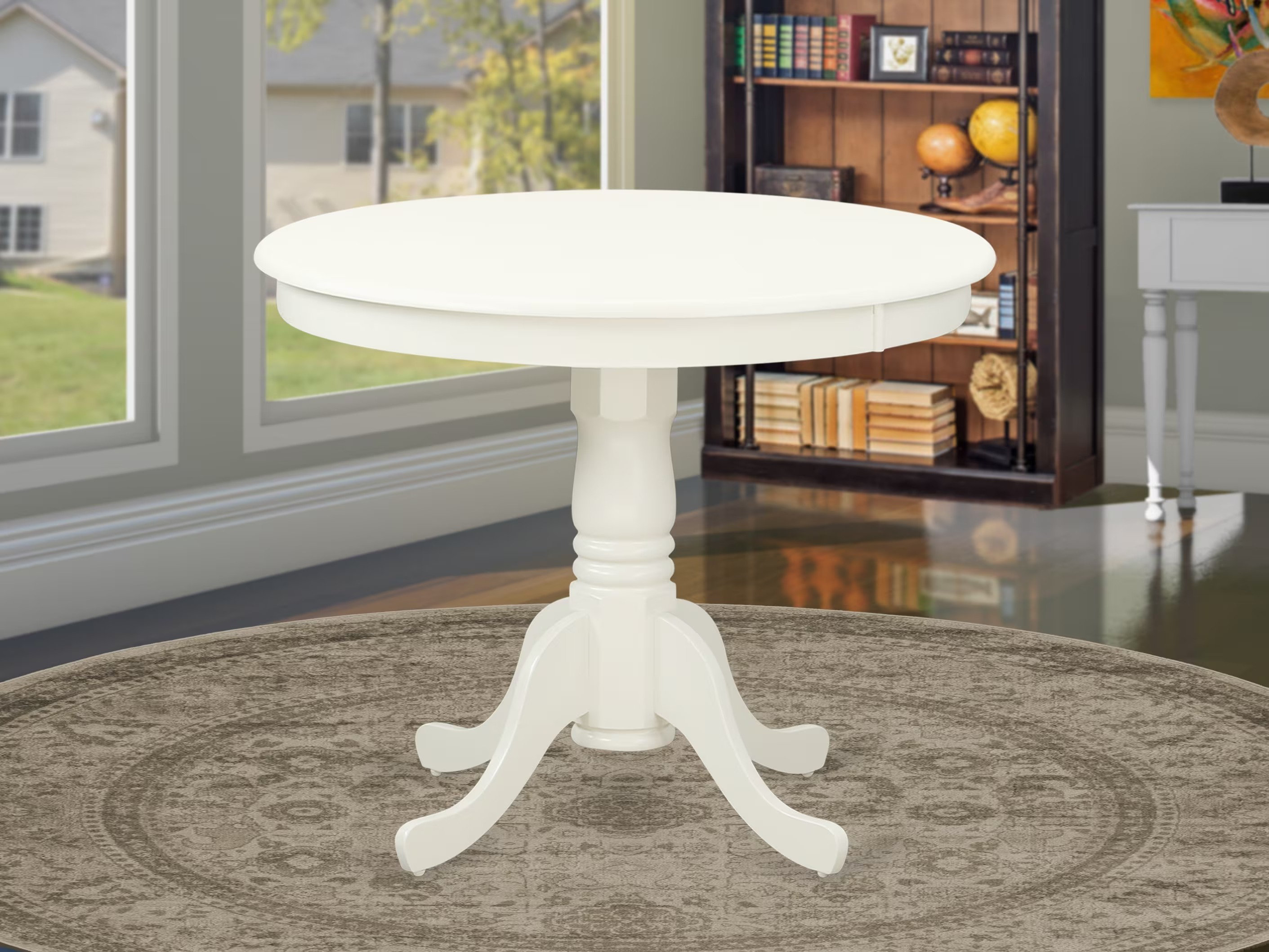Andover Mills™ Nantucket 36" Solid Wood Pedestal Dining Table & Reviews ...