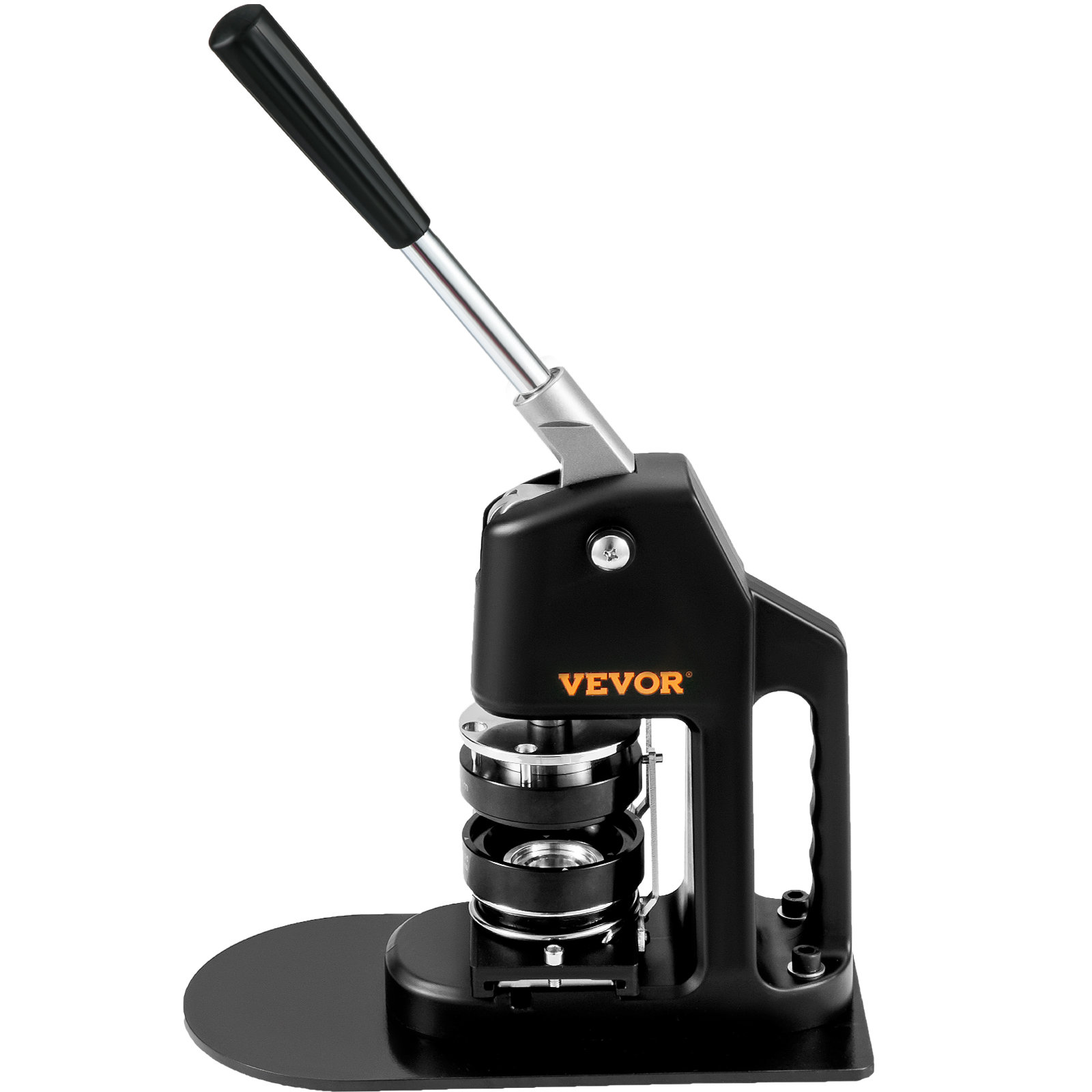 VEVOR Button Maker Machine Badge Pin Machine 1.25" x 2.25" 500 Free ...