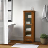 Sand & Stable Aileen Freestanding Linen Cabinet & Reviews | Wayfair