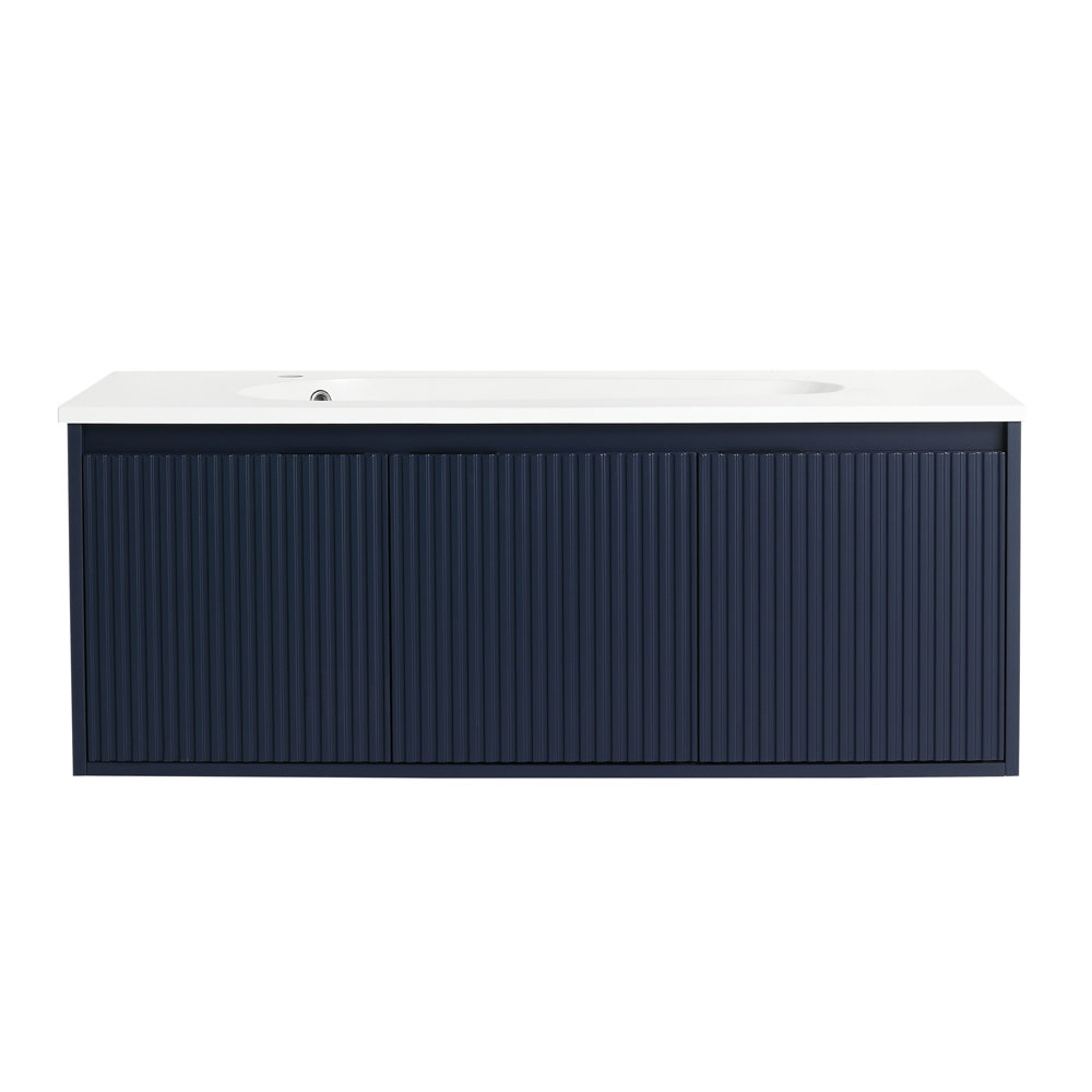 Hokku Designs Meretsky 47.64'' Single Bathroom Vanity with Top | Wayfair