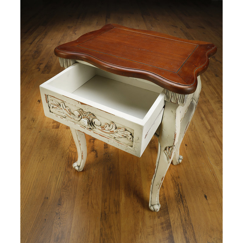 AA Importing Cynthia End Table with Storage | Wayfair