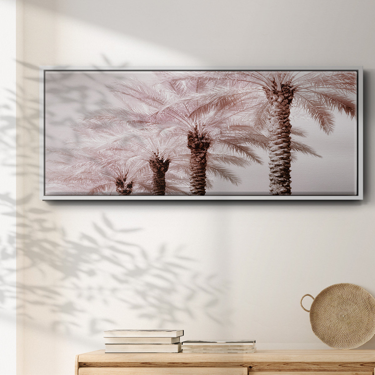 Bay Isle Home™ Stately Palms- Framed Canvas - Wayfair Canada