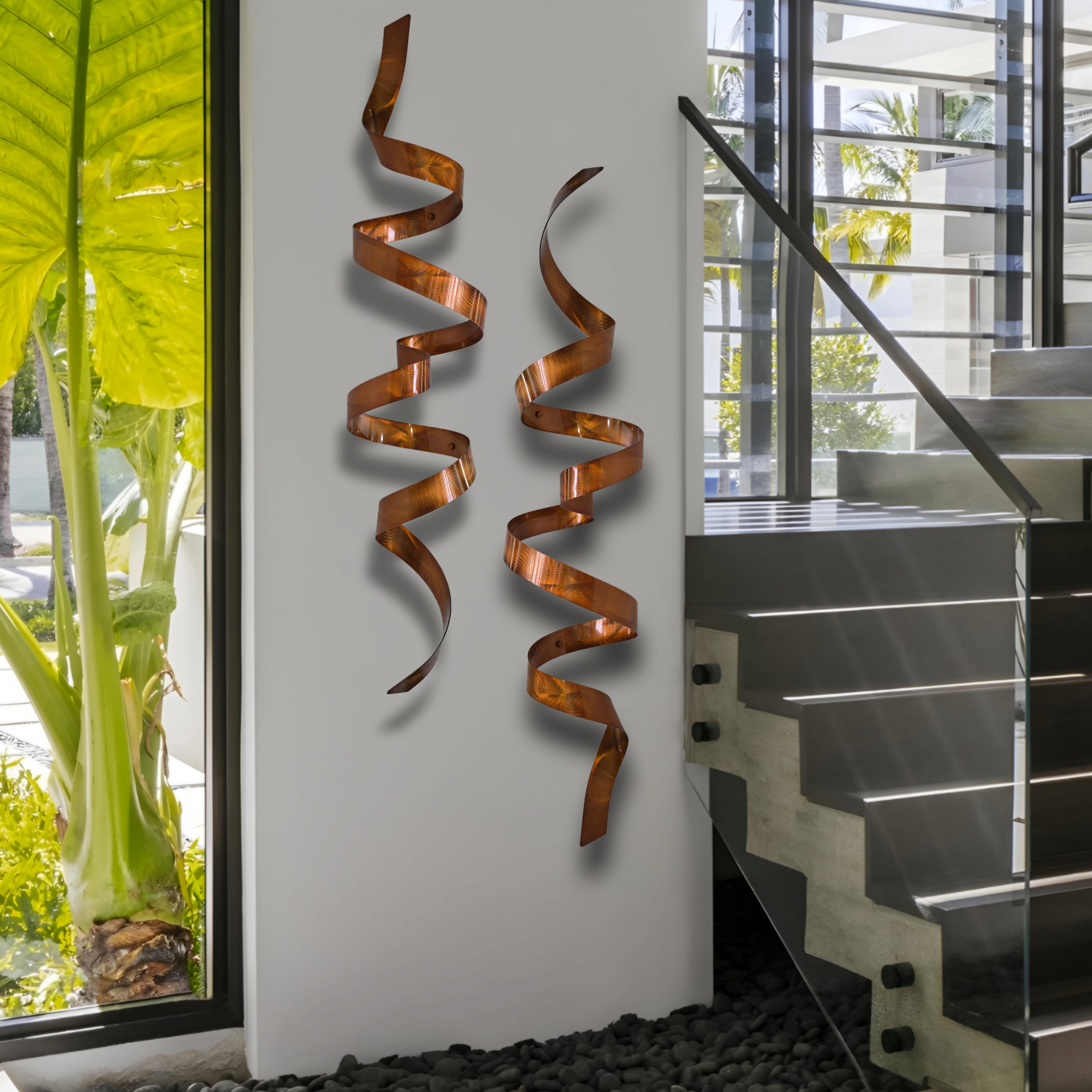 Statements2000 Metal Copper Wall Twist Wall Décor - Wayfair Canada