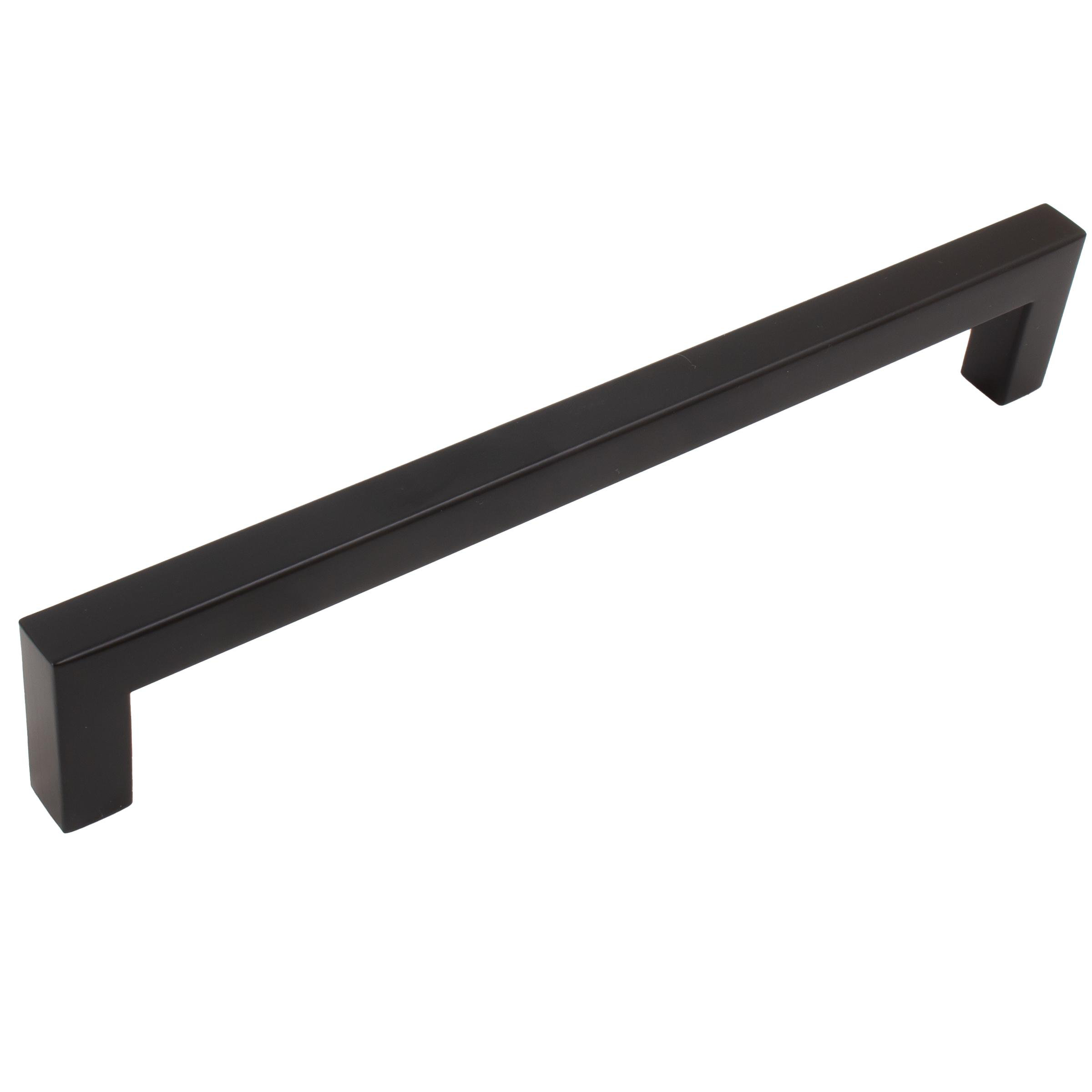 Stone Harbor Hardware Contemporary Square Cabinet Pull, 160 Millimeters ...