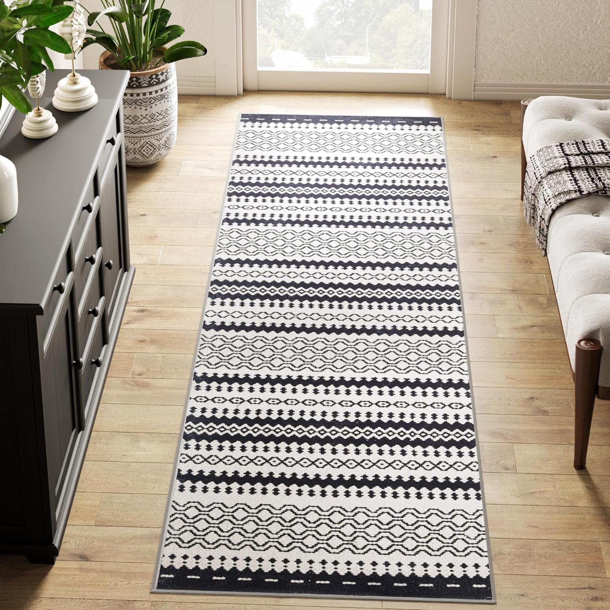 Union Rustic Runner Lamija Runner 2' X 5' Area Rug with Non-Slip ...