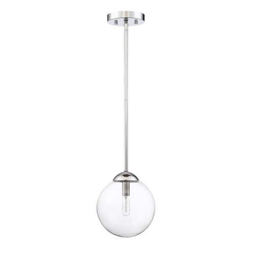 Chrome Pendant Lighting You'll Love | Wayfair