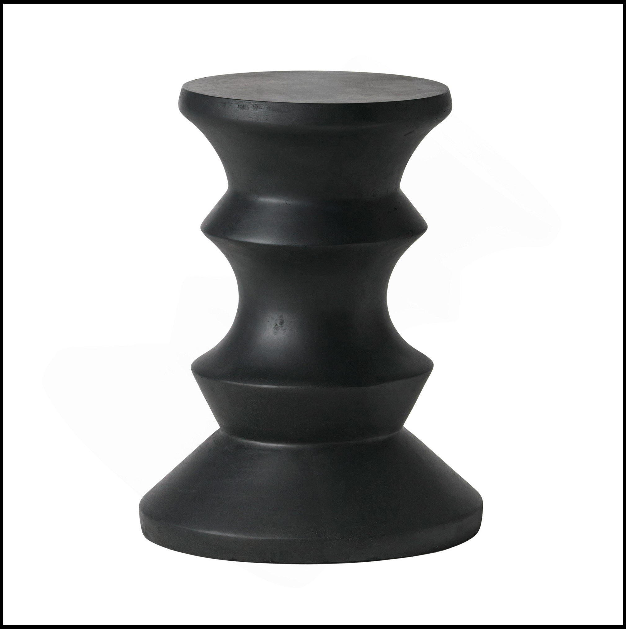 Latitude Run® EUREKA 22 MGO Lightweight Concrete Side Table, Weather-Resistant And Stylish For ...