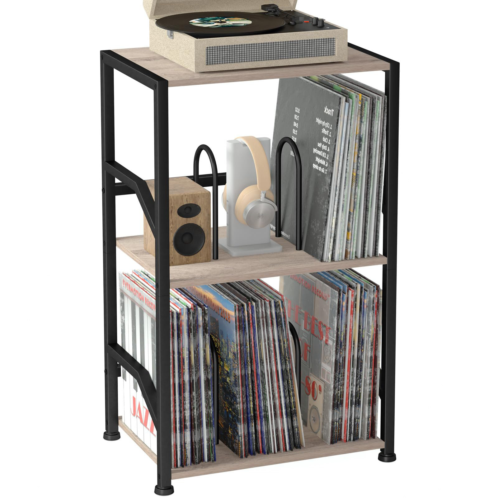 George Oliver Record Player Stand - Wayfair Canada