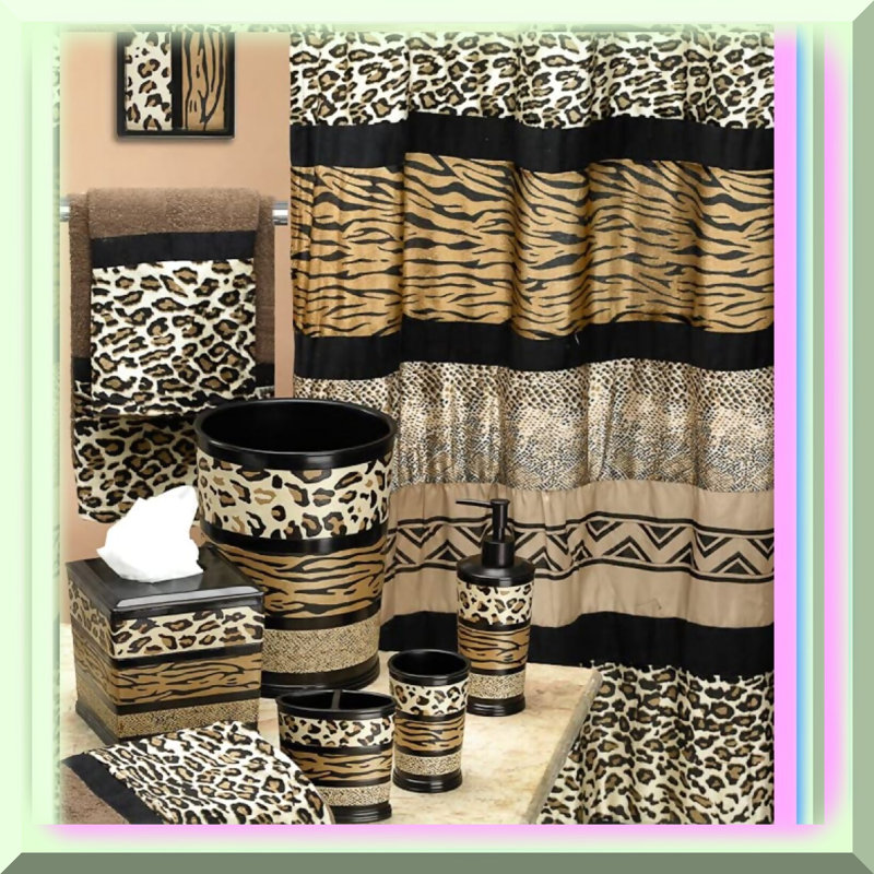 BRBCA Savanna Chic Rug, 31 x 21 - Exotic Animal Print Collection | Wayfair