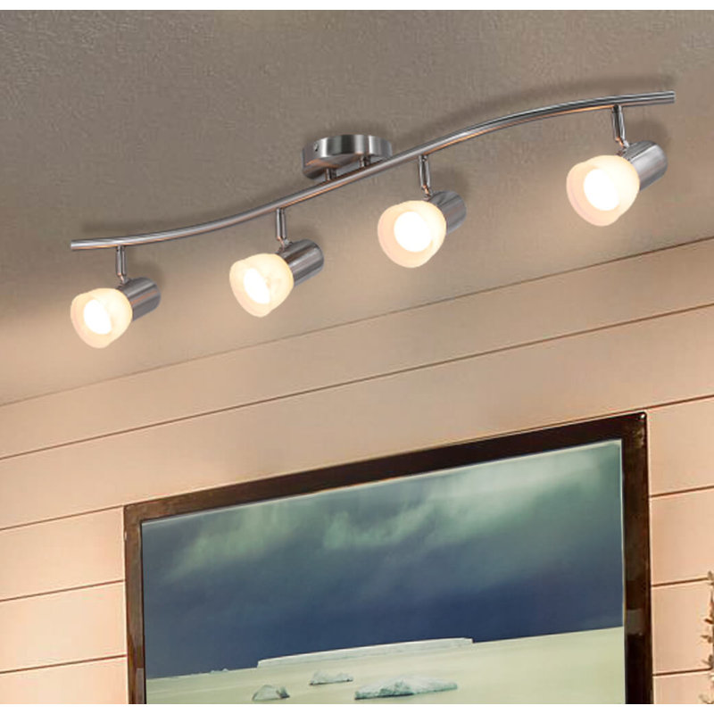 XiNBEi Lighting 33.625'' 4 -Light Track Kit & Reviews | Wayfair