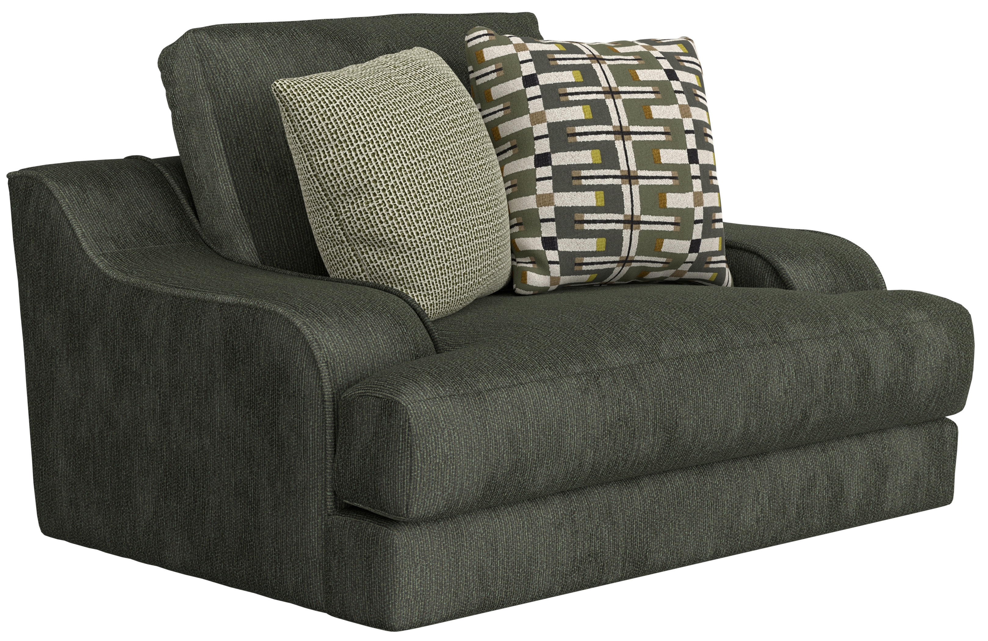 Latitude Run® Calline Chair & 1/2 with Cuddler Cushion | Wayfair
