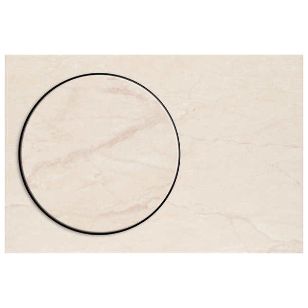 Merola Tile Ferraras Series 8" x 12" Ceramic Marble Look Wall Tile ...