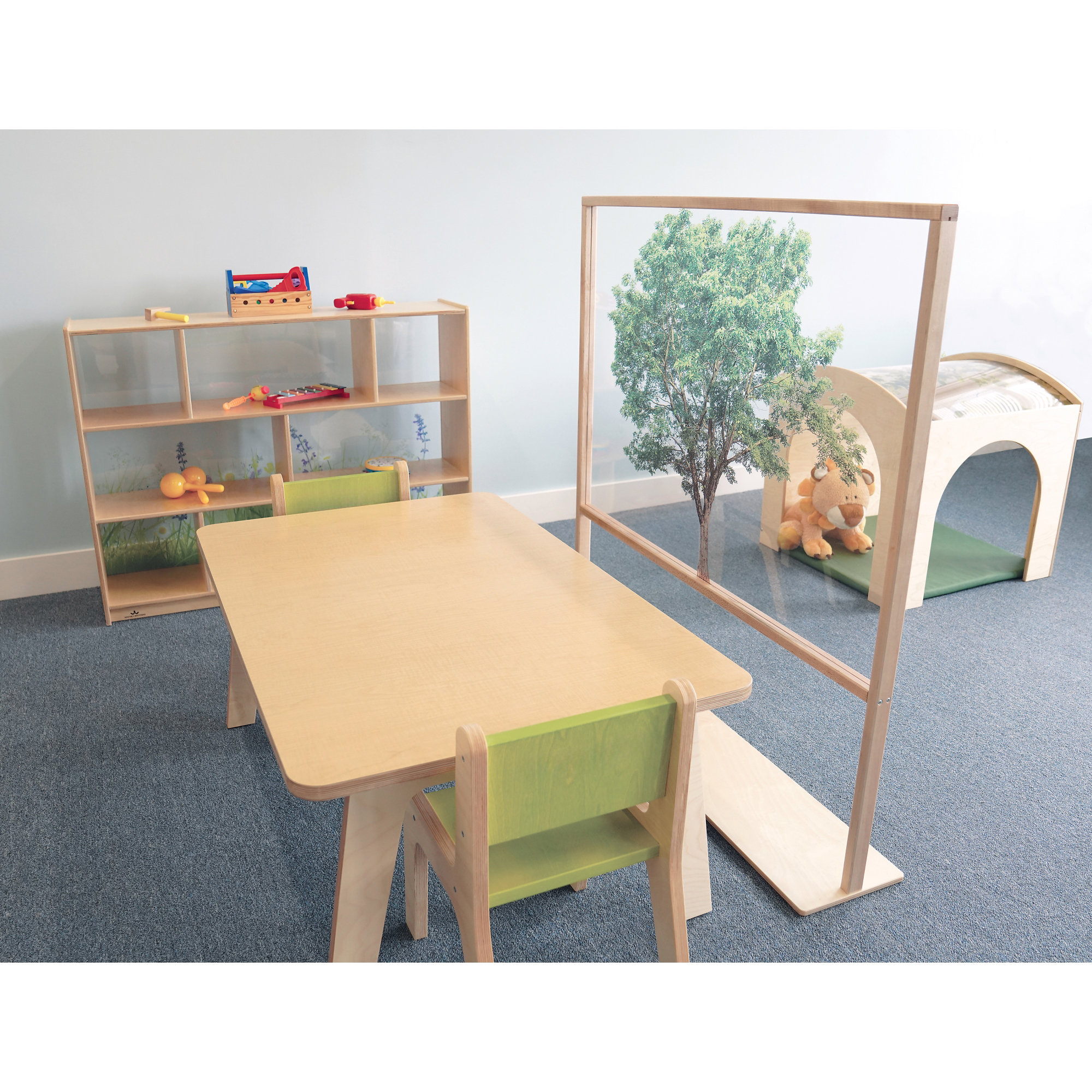 Whitney Brothers® Nature View 1 Panel Classroom Divider - Wayfair Canada