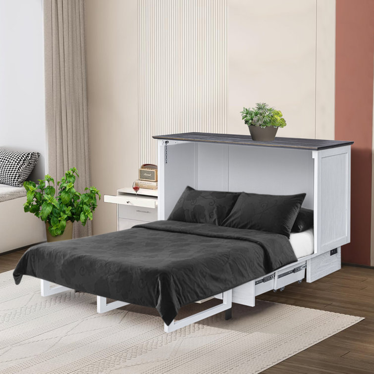 Wildon Home® Nathalye Sleep Cabinet with Storage Bed | Wayfair