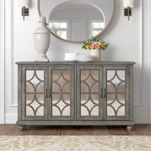 Wayfair | Gray Wood Sideboards & Buffets You'll Love in 2024