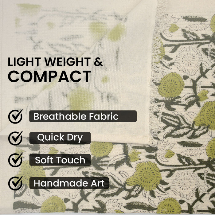 Bungalow Rose Absorbent, Soft Hand Towel 100% Cotton 17"X32" Inch ...