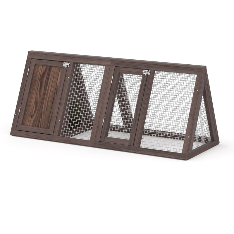 Tucker Murphy Pet™ Wooden Triangle Chicken Coops For Chicks And Small ...