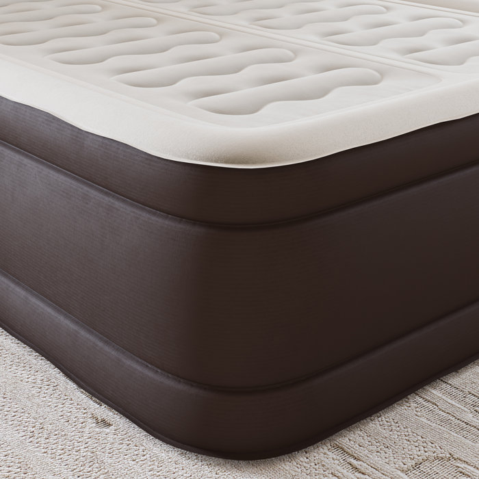Beautyrest Duet 18" Queen Inflatable Air Mattress, Built-in Tri-Zone ...