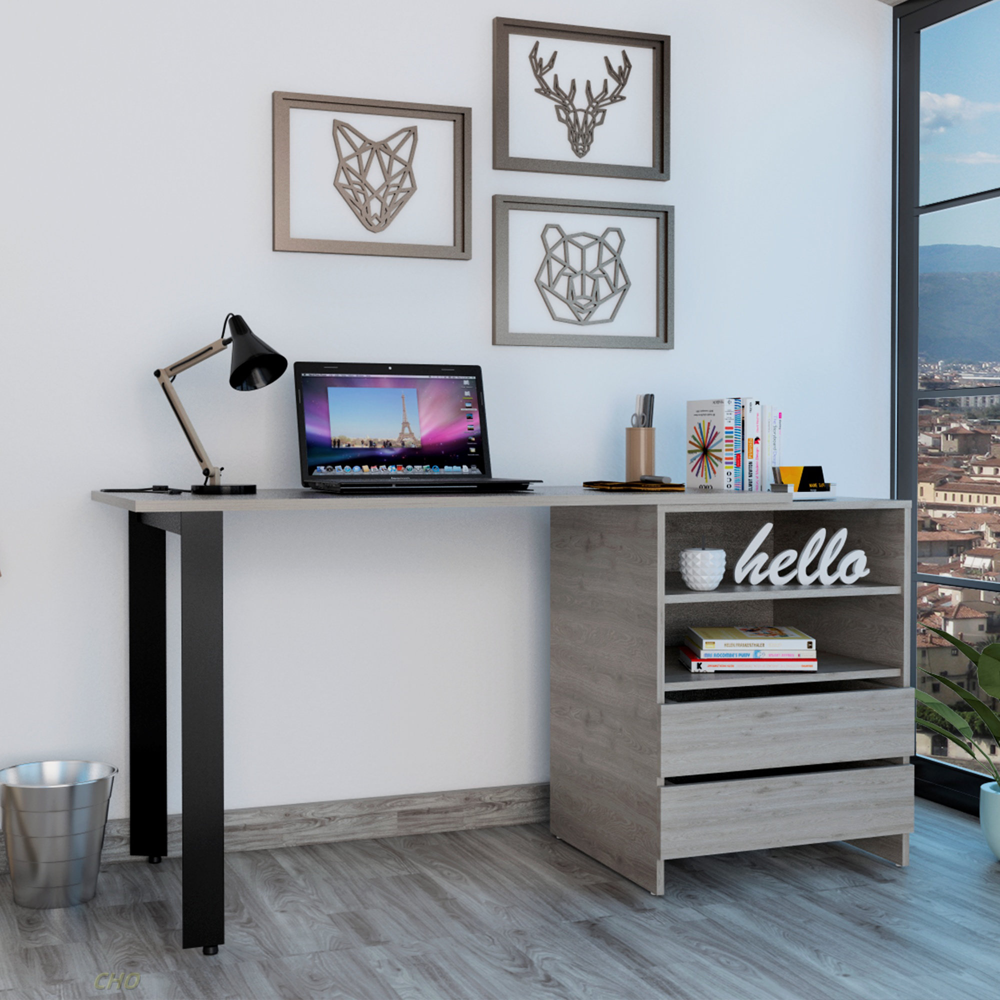 Latitude Run® 120 Writing Desk Cusco, Office - Wayfair Canada