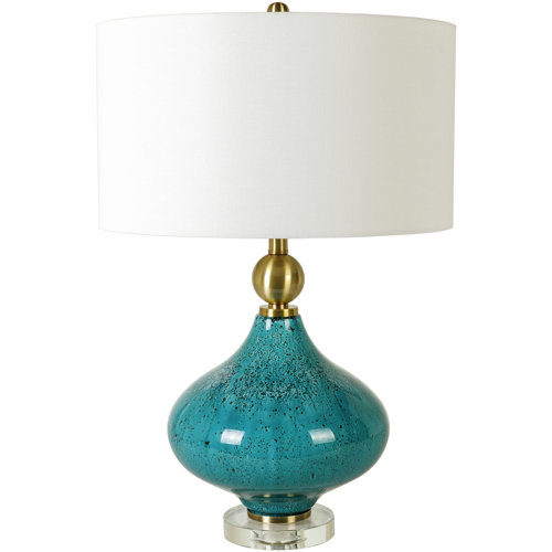 Pewter / Silver Table Lamps You'll Love | Wayfair